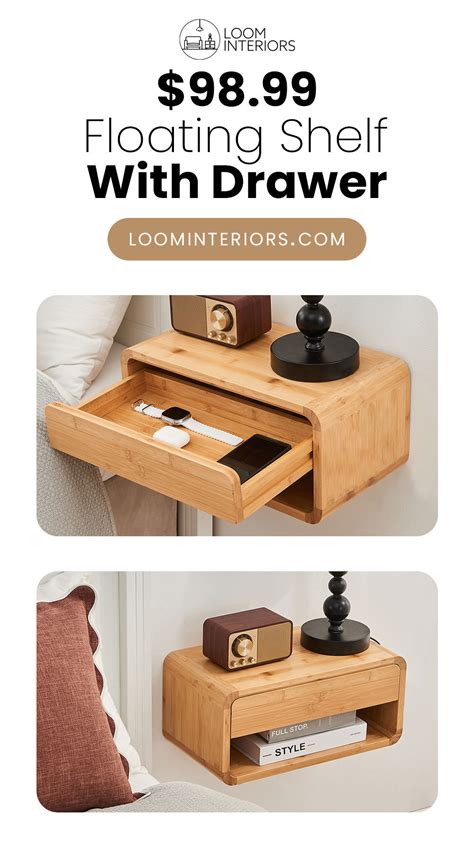 98 99 Floating Shelf With Drawer Floating Shelf With Drawer Shelves In Bedroom Wall Mounted