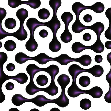 Liquid Connected Blobs Seamless Background Seamless Metaballs Pattern Morph Shiny 3d Metaball