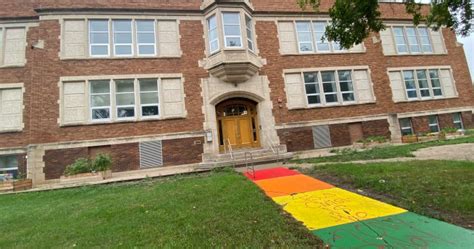 Vandals Target Pride School Sidewalks In Regina With Grafitti Regina