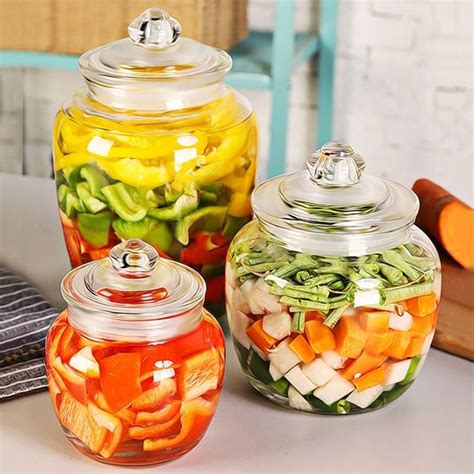 Kitchen Airtight Food Storage Pickle Jars Manufacturer