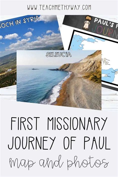 First Missionary Journey Of Paul Map And Photos Teach Me Thy Way
