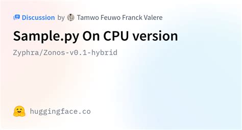 zyphra zonos v0 1 hybrid · sample py on cpu version