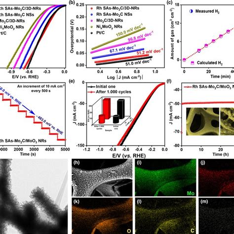Electrocatalytic Activity Of The As‐prepared Materials For The Her In Download Scientific