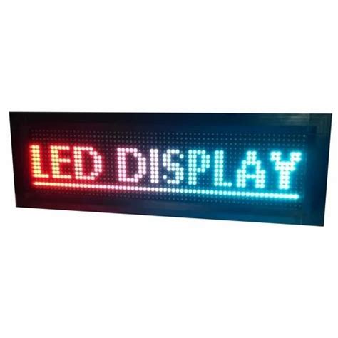 Animation Full Colour Scrolling LED Display Type Of Lighting Application Indoor Lighting At
