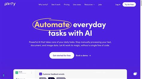 Levity Ai No Code Workflow Automation For Unstructured Data Creati Ai