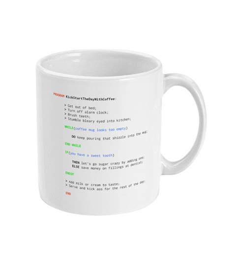 Coffee Code Make Coffee Computer Programmer Mug Coder T Etsy Uk