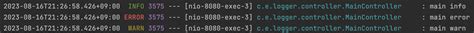 JAVA Logger 사용하기