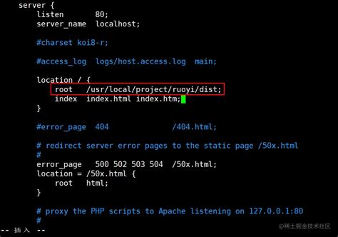 虚拟机部署前后端分离项目项目选择：若依前后端分离版 分别对前端、后端代码打包，并部署至虚拟机 部署成功后，前后端关联并测 掘金