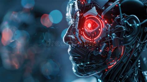 Futuristic Interactive Touchscreen Display With User Interaction In A