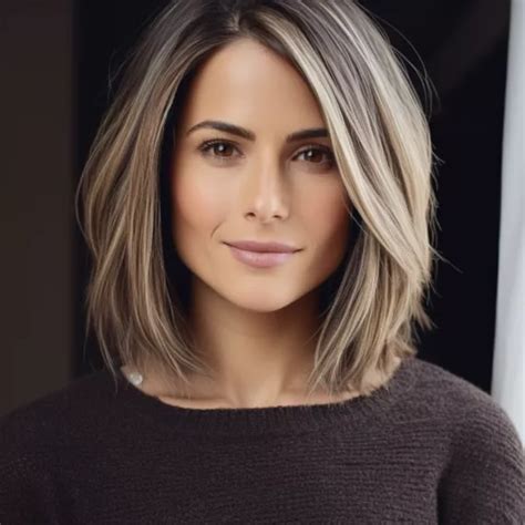 Classic Shoulder Length Layered Cut In 2024 Shoulder Length Hair