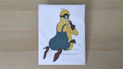 Cardboard Absurdity Sexy Minion New Screwdriver