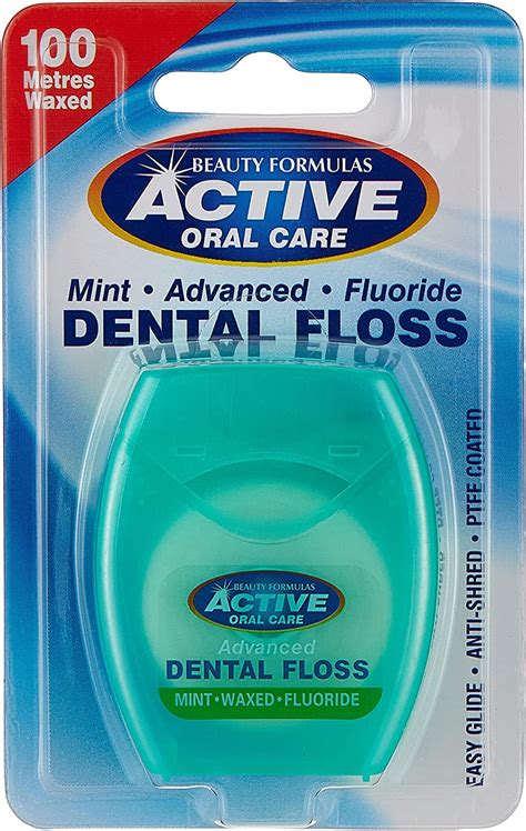 Beauyt Fromulas Active Advanced Mint Waxed Floss 100m Kenya Beauyt Fromulas Active Advanced Mint Waxed Floss 100m Kenya