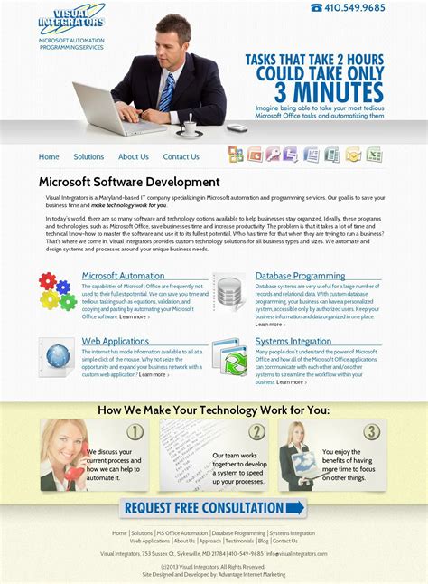 Visual Integrators Advantage Internet Marketing