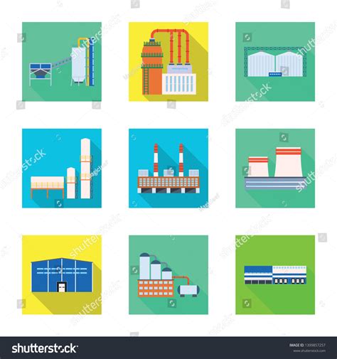 Vector Design Architecture Technology Symbol Set Stock Vector Royalty Free 1399857257