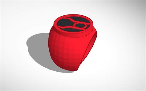 3d Design Lantern Ring Red Tinkercad