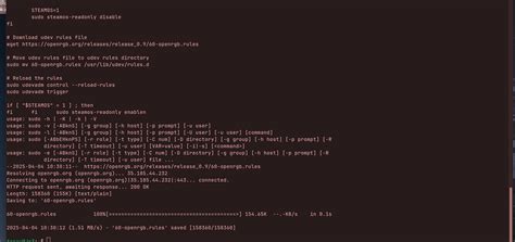 Openrgb Not Recognizing Udev Rules General Help Zorin Forum