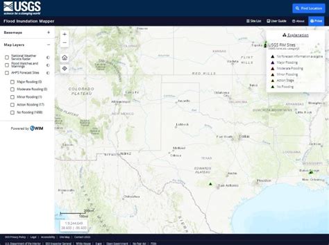 Flood Inundation Mapper Texas Water Data Hub