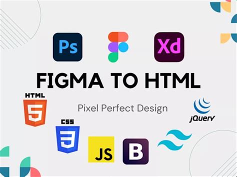 Convert Figma Psd Xd Ai To Html Css Responsive Website Design By