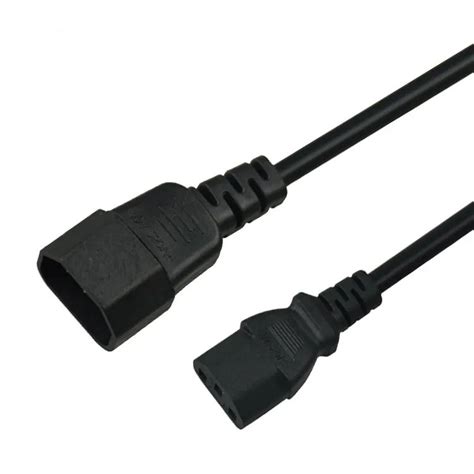 Iec C13 To C14 Power Extension Cable Male To Female Ac Power Cord With Au Eu Us Uk Plugs For
