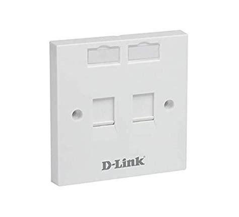 D Link CAT 6 Dual Faceplate NFP 0WHI21 Tronik Gadgets Store