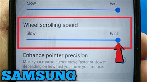 how to adjust wheel scrolling speed on samsung galaxy a02 mouse and trackpad artofit
