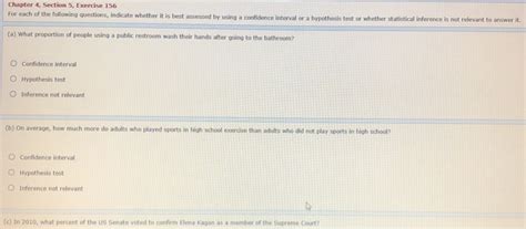Solved Chapter 4 Section 5 Exercise 156 For Each Of The