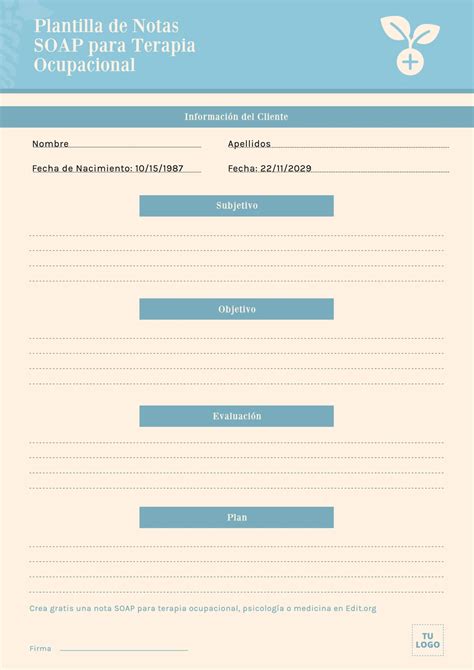 Crea Notas Soap Gratis
