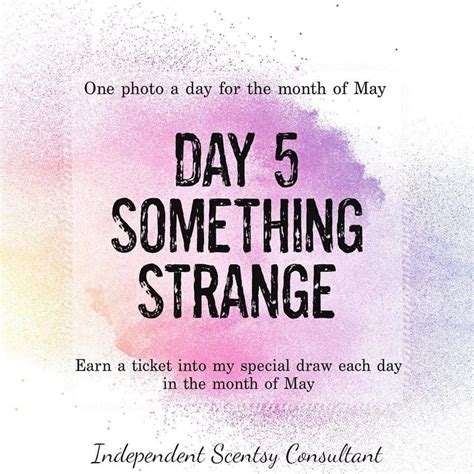 ⭐️ Mega May Game ⭐️ Day 5 ⭐️ Amys Sensuous Smells