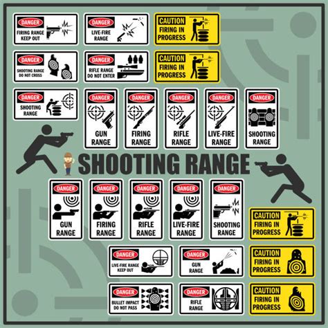 Gun Range Backgrounds Illustrations Royalty Free Vector Graphics