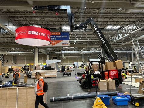 Our Landoll Pt40 Has Arrived Safely At The Nec This Morning Ready For The Stand Builders To