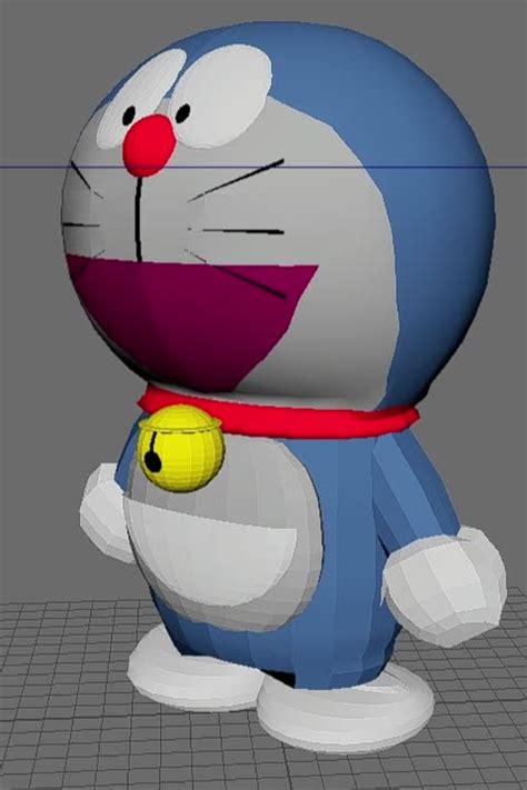 Himanshu Joshi On Linkedin Maya3d Charactermodeling Doraemon