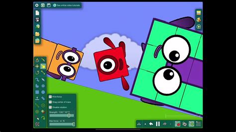 Numberblocks Adventure In Algodoo YouTube