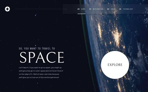 Frontend Mentor Space Tourism Multi Page Website With React Vite Tailwindcss Coding