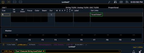 Exploring The Network OSC Connections Et Cetera