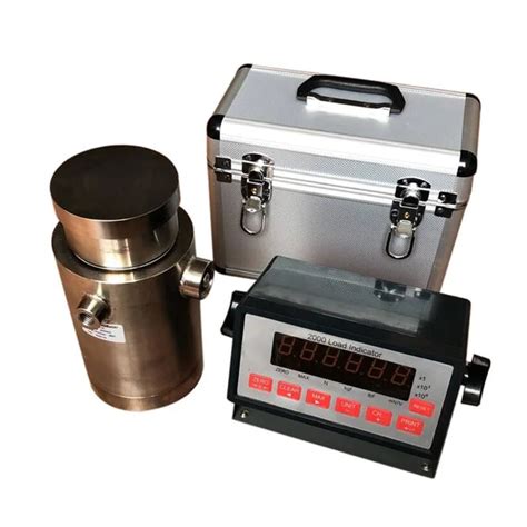 500kn 1000kn 2000kn compression load cell and indicator set concrete