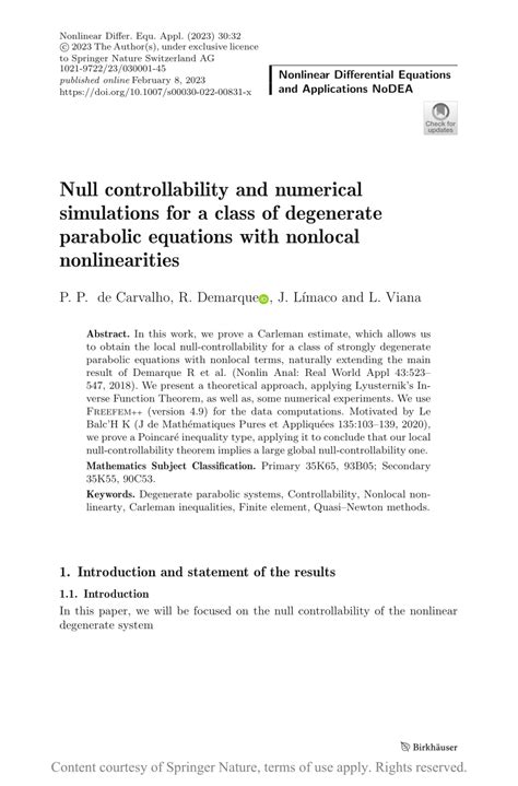 Null Controllability And Numerical Simulations For A Class Of Degenerate Parabolic Equations