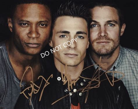 Colton Haynes And Stephen Amell