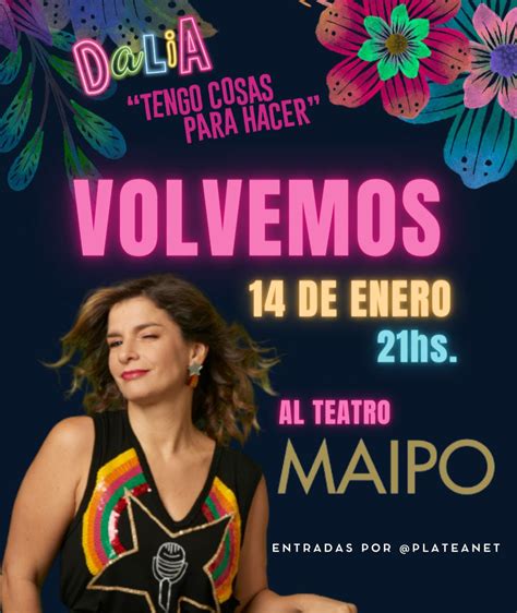 Dalia Gutmann El Regreso MÁs Esperado En El Teatro Maipo Sin Intervalos
