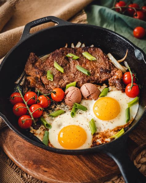 Bò Né Vietnamese Sizzling Steak And Eggs Breakfast And Brunch — The