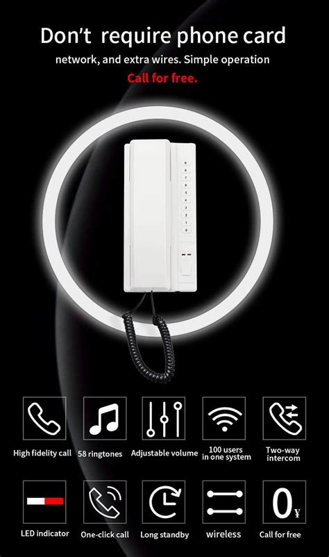 China Custom Two Way Audio Intercom Wireless System Manufacturers Suppliers Factory BCOM