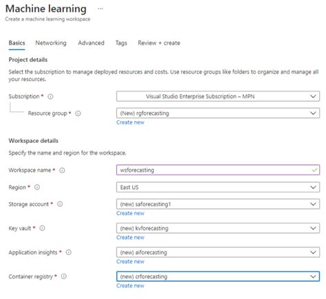 Time Series Forecasting Using Azure Machine Learning Service