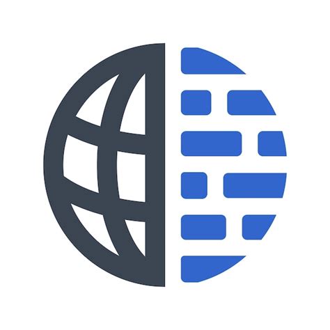 Premium Vector Internet Firewall Icon
