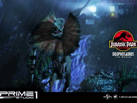 Dilophosaurus Jurassic Park Scene