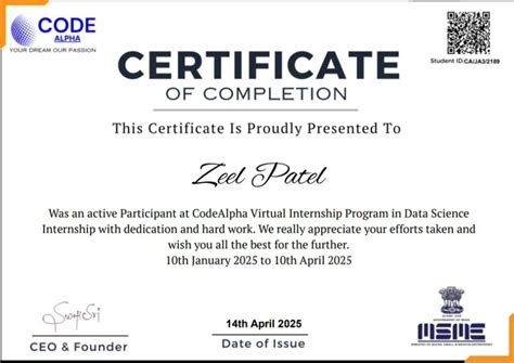 Datascienceskills Codealpha Virtualinternship Learningbydoing Datascience Dataanalysis