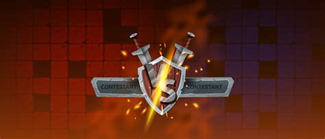 Vs 게임 배경 벡터 E스포츠 대 전투 배너 중세 나무 방패 돌 프레임 칼 0명에 대한 스톡 벡터 아트 및 기타 이미지 0명