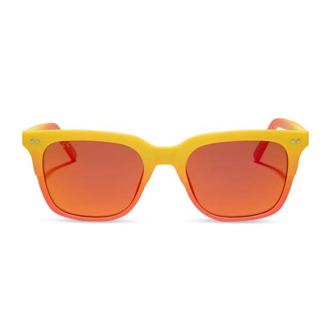 Fantastic Four Human Torch Sunglasses Yellow And Flame Diff Eyewear
