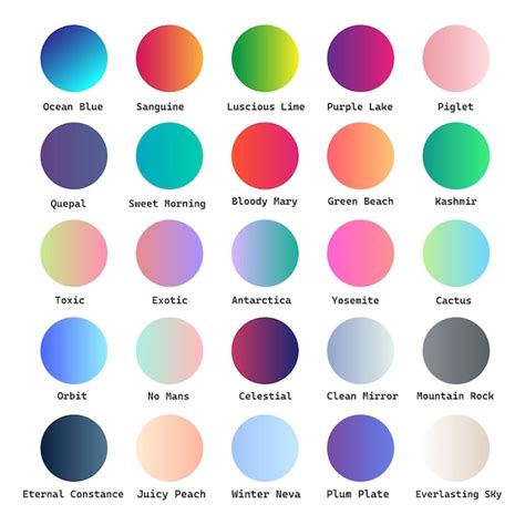 Premium Vector Vector Mega Set Of Vibrant Colorful Gradients