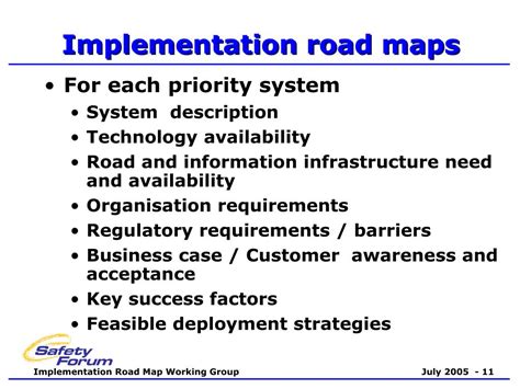 PPT Road Map Towards ESafety Implementation PowerPoint Presentation Free Download ID 5885383