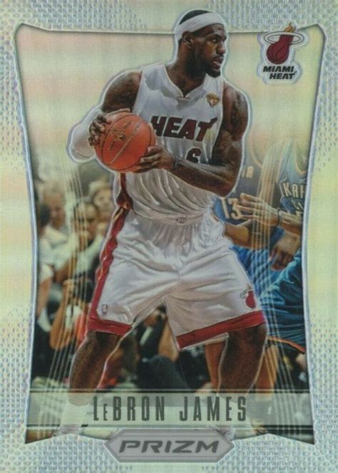 Lebron James 2012 Prizm 1 Silver Price Guide Sports Card Investor