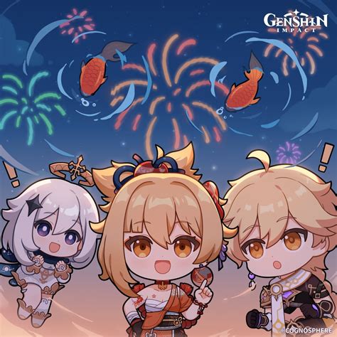 Happy Birthday Yoimiya Aether Chibi Returns Again R Aether Mains